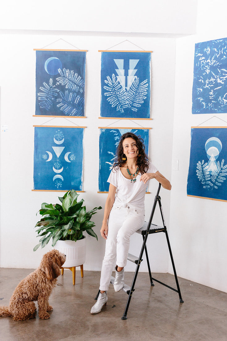 The Gold Current by Yasmin | Yasmin: Mixed Media Artist